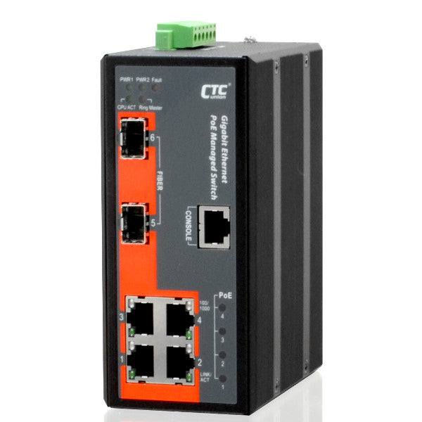IFS-402GSM-4PHE24: Industrial Ethernet Switches CTC Union — Azerbaijan ...